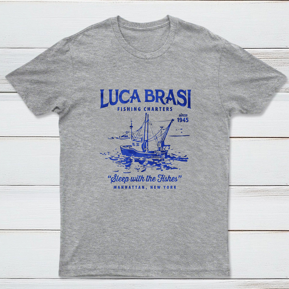 Luca Brasi Fishing Charters Inkestyle T-Shirt – InkeStyle